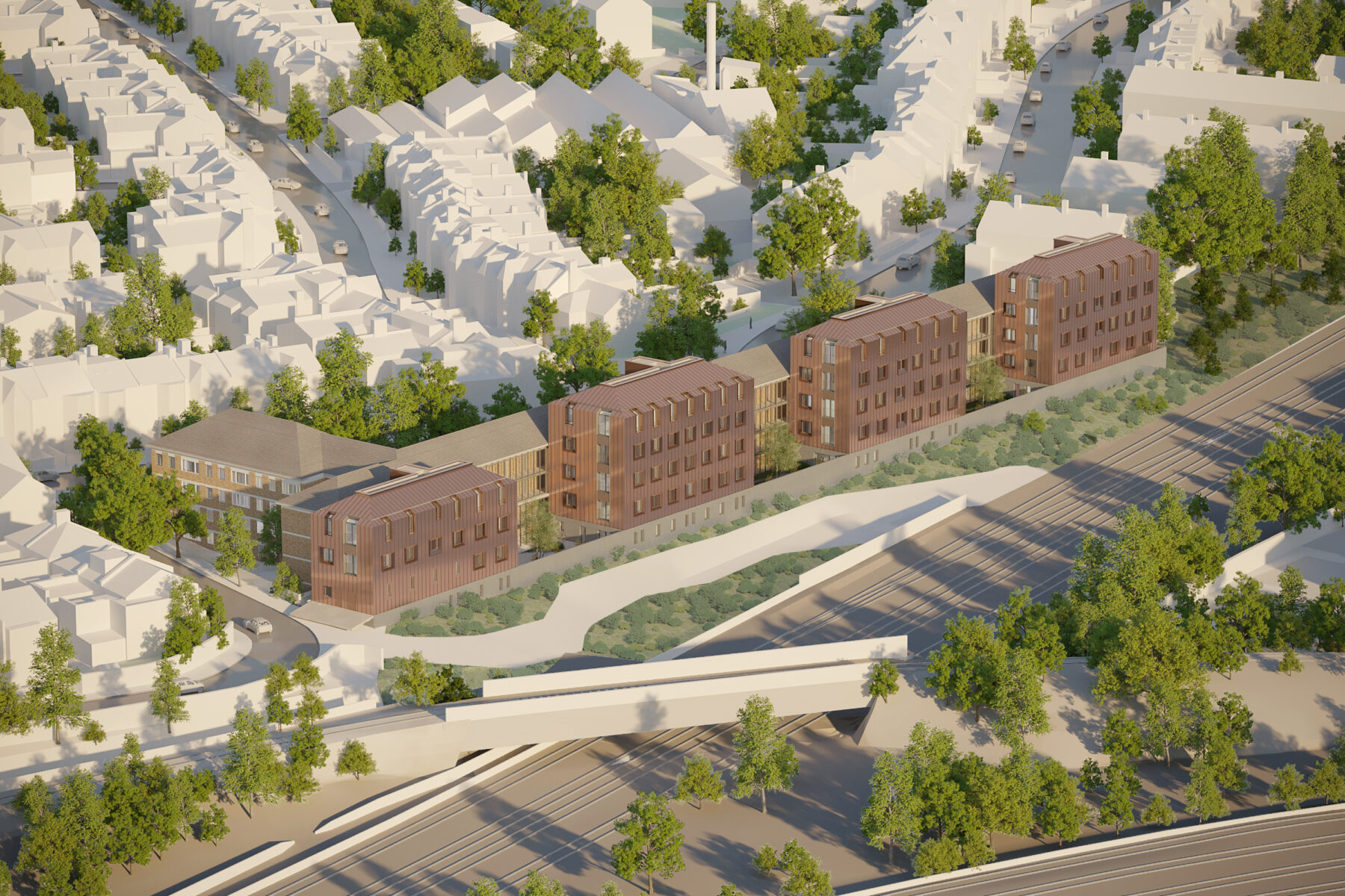 Woodridings Court, Alexandra Palace, Haringey - Collado Collins