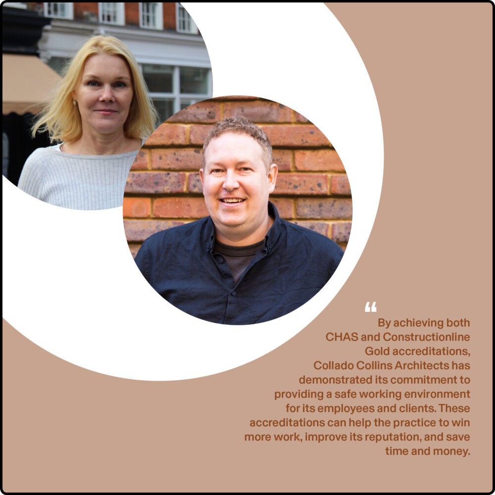 ColladoCollins Architects achieve CHAS and Constructionline Gold ...